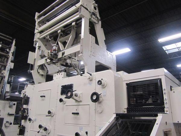 Lot #32: Harris TCF60 Combination Folder 22.75" Cutoff - WireBids